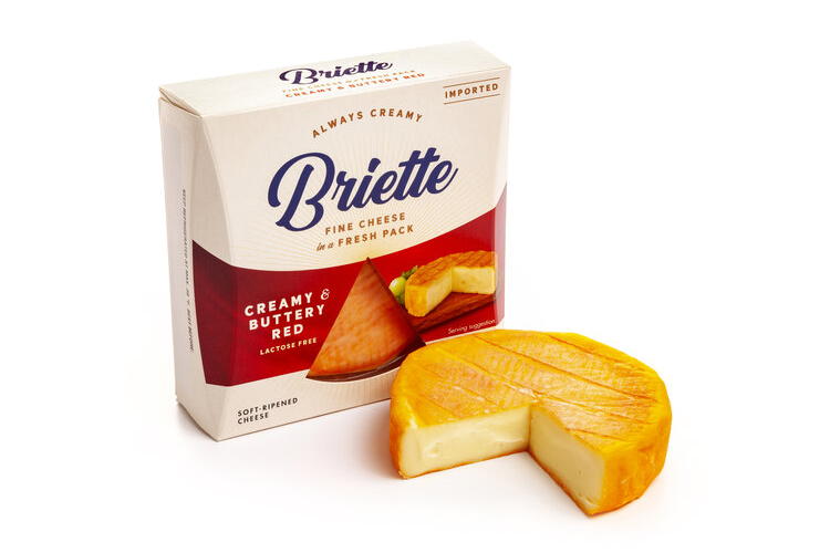 Briette creamy & buttery red 125g - Products - German Butchery